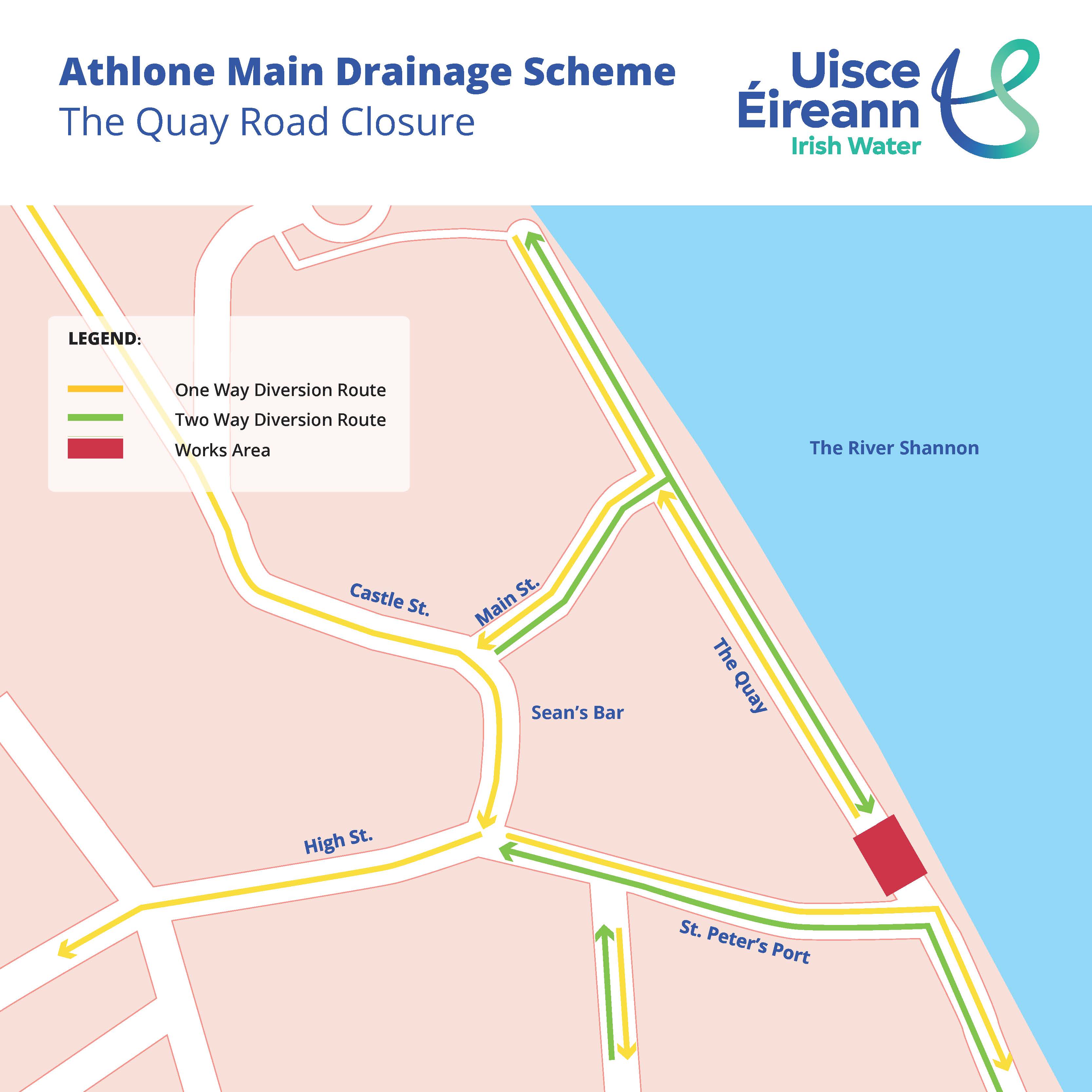 Athlone Main Drainage Scheme | Local Projects | Uisce Éireann