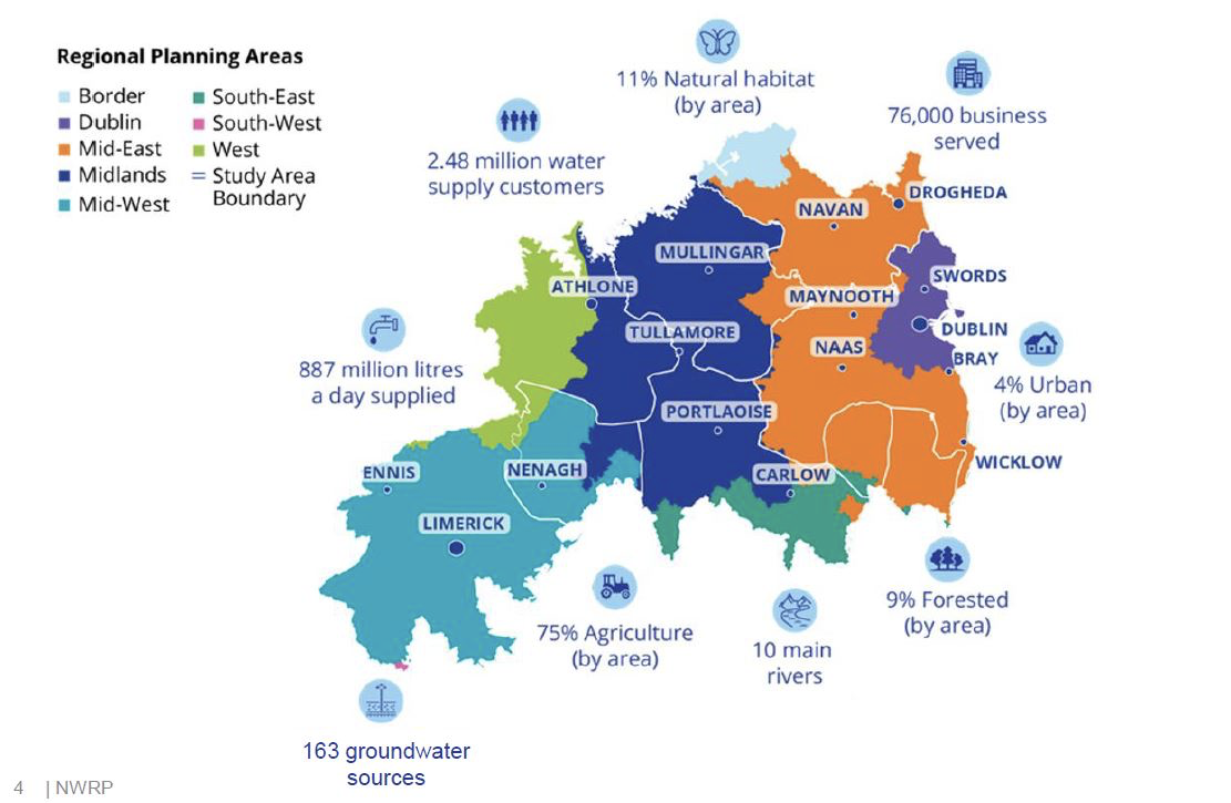 Eastern and Midlands | RWRP | Uisce Éireann (formerly Irish Water)